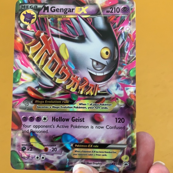 Pokemon Mega Gengar Card